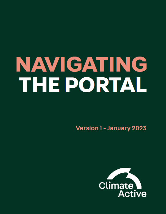 Climate Active Portal Guide | Climate Active